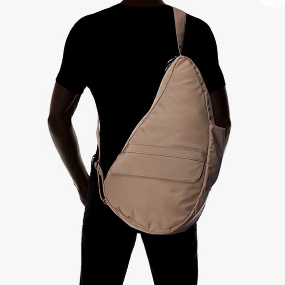 Ameribag | Bags | Ameribag Healthy Large Nylon Sling Bag Brown | Poshmark